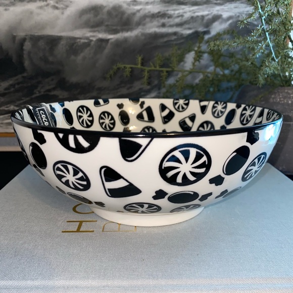 Holiday | Set Of 2 Coco Lola 8 Candy Corn Salad Bowls Halloween Home ...